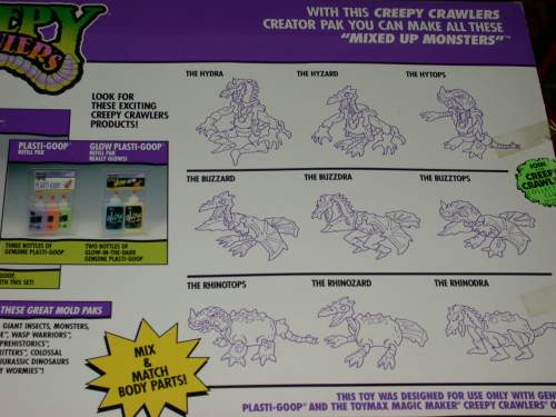 Creepy Crawler Set Index